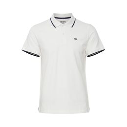 Blend Herren Poloshirt "Poloshirt BHAlsek", wei&szlig;, Gr. XL, Obermaterial: 95% Baumwolle CO. 5% Elasthan EL., Shirts