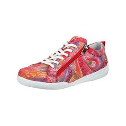 Andrea Conti Damen Sneaker "Andrea Conti Sneaker Leder", Gr. 37, rot, Leder, Schuhe