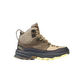 Jack Wolfskin Damen Wanderschuh "CYROX TEXAPORE MID W", Gr. 39sand storm, Leder, Textil, Schuhe, Wasserdicht, Trekkingschuh