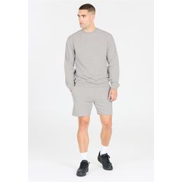 Virtus Herren Shorts "Kayden", grau, Gr. XL, unifarben, 60% Baumwolle, 40% Polyester, Hosen, aus weichem und langlebigem Sweat-Material