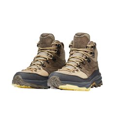 Jack Wolfskin Damen Wanderschuh "CYROX TEXAPORE MID W", Gr. 43, beige, Leder, Textil, Schuhe, Wasserdicht, Trekkingschuh