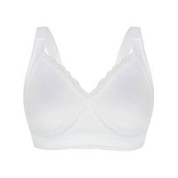 Sassa Mode SASSA Damen Minimizer-BH "Minimizer BH FUNCTIONAL BRAS", Gr. 80, wei&szlig;, Spitze, Obermaterial: 100% Polyester PES., BHs