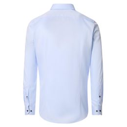 Venti Herren Businesshemd "Venti Businesshemd Langarm uni", blau, Gr. 38, unifarben, 100% Baumwolle, Hemden