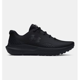 Under Armour Herren Laufschuh "UA Charged Surge 4", Gr. 41, schwarz, Synthetik, Textil, Schuhe