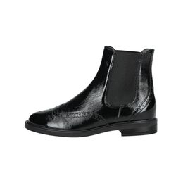 Paul Green Damen Stiefelette "Paul Green Stiefelette Leder/Textil", Gr. 36, schwarz, Leder, Textil, Schuhe