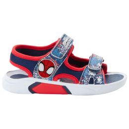 Disney Kinder Sandale "Spiderman", Gr. 22, blau, Textil, Schuhe