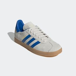 Herren Sneaker "GAZELLE", adidas originals, Gr. 45, blau, Leder, Synthetik, Schuhe