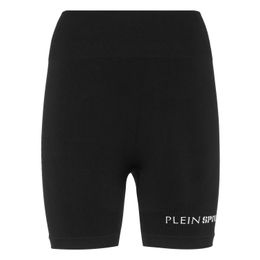 Plein Sport Damen Leggings "Leggings", schwarz, Gr. XL, Obermaterial: 92% Nylon, 8% Spandex, Hosen