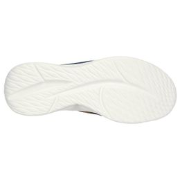 Skechers Herren Slip-On Sneaker "SLADE-CASTER", Gr. 48,5, braun, Lederimitat, Textil, meliert, Schuhe, Slipper, Sneaker mit Gummizug und Slip-ins