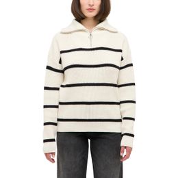 Mustang Damen Sweater "Damen Style Madera", schwarz, Gr. L, 50% Baumwolle, 50% Polyacryl, Sweatshirts