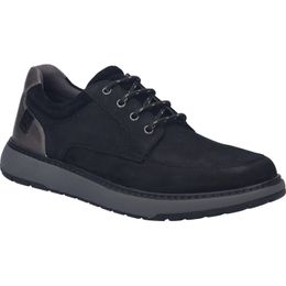 Josef Seibel Herren Sneaker "Clayton 01, schwarz", Gr. 44, schwarz, Obermaterial: 100% Rindsleder Leather cow., Schuhe