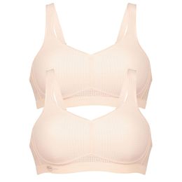 Anita Damen Sport-BH "2er Pack Sport BH ohne Bügel Performance", Gr. 90, rosa, Obermaterial: 62% Polyamid PA. 21% Polyester PES. 17% Elasthan EL., BHs