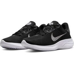 Nike Damen Laufschuh "FLEX EXPERIENCE RUN 11 NEXT NATURE", Gr. 36,5, schwarz-weiß, Textil, Schuhe