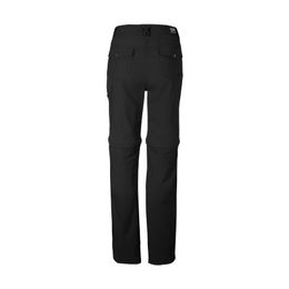 Killtec Damen Zip-off-Hose "KOS 5 WMN PNTS", schwarz, Gr. 40, Obermaterial: 92% Polyester, 8% Elasthan, Hosen, Abzippbare, wasserabweisende