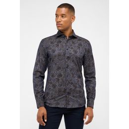 Eterna Herren Langarmhemd "SLIM FIT", blau, Gr. 44, Denim/Jeans, 100% cotton, Hemden, EASY IRON (b&uuml;gelleicht)