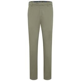 MEYER Herren Chinos "KERRY", gr&uuml;n, Gr. 27, unifarben, 97% Baumwolle, 3% Elasthan, Hosen, mit 2-Way Stretch