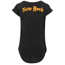 F4NT4STIC Damen T-Shirt "PLUS SIZE New York", schwarz, Gr. XL, Obermaterial: 100% Baumwolle, Shirts, Print