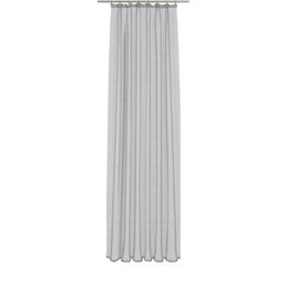 Gardine WIRTH, B:600cm H:120cm, orange, Jacquard, Polyester, Wohnzimmer, Gardinen, "Chiara"
