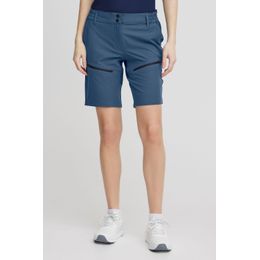 North Bend Damen Trekkingshorts "Trekkingshorts NBAva", blau, Gr. 40, Obermaterial: 91% Polyester PES. 9% Elasthan EL., Hosen