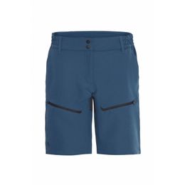 North Bend Damen Trekkingshorts "Trekkingshorts NBAva", blau, Gr. 38, Obermaterial: 91% Polyester PES. 9% Elasthan EL., Hosen