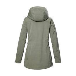 G.I.G.A. by Killtec Damen Softshelljacke "GS 75 WMN SFTSHLL JCKT", gr&uuml;n, Gr. 44, G.I.G.A. DX BY KILLTEC, Oberseite: 100% Polyester;R&uuml;ckseite: 100% Polyester;Futter: 100%