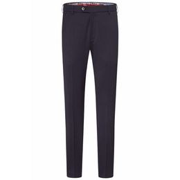 MEYER Herren Chinos "Bonn", blau, Gr. 98, unifarben, 52% Polyester, 43% Wolle, 5% Elasthan, Hosen, mit Stretch-Dehnbund