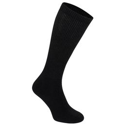 Fu&szlig;gut FUSSGUT Herren Thermostr&uuml;mpfe "Kniestrumpf "extra weit"; weich und warm", 41-45, schwarz, Baumwolle, Elasthan, Polyamid, Polyester, Socken, Mit bis