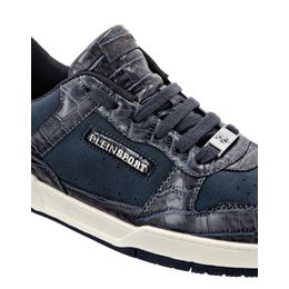 Plein Sport Damen Sneaker "Low-Top-Sneaker", Gr. 41, blau, Schuhe