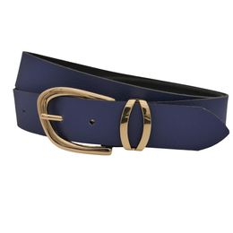 AnnaMatoni Damen Lederg&uuml;rtel "AnnaMatoni Lederg&uuml;rtel Lora Lederg&uuml;rtel Lora", blau, Gr. 120, 100% Leder, G&uuml;rtel