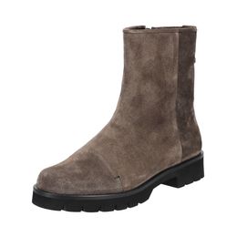 Högl HÖGL Damen Stiefelette "Högl Stiefelette Veloursleder", Gr. 42, grau, Veloursleder, Schuhe