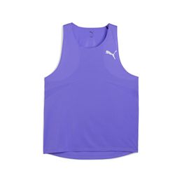 Puma Herren Laufshirt "RACEDAY ULTRASPUN Singlet Herren"schwarz amethyst lila, Gr. XL, clean, Obermaterial: 100% Polyester, Shirts