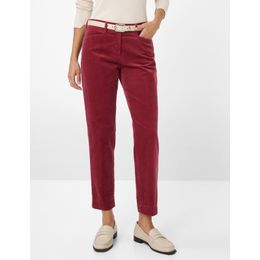 Brax Damen Röhrenhose "Style MARA S", lila, Gr. 48, Web, 98% Baumwolle, 2% Elasthan, Hosen