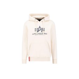 Herren Hoodie "Basic Hoodie BL", weiß, Gr. XXXL, Alpha Industries, Obermaterial: 80% Baumwolle, 20% Polyester, Sweatshirts