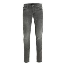 Jack & Jones JACK & JONES Herren Slim-fit-Jeans "JJIGLENN JJORIGINAL SQ 650", grau, Gr. 33, Abriebeffekte, Denim/Jeans, Obermaterial: 76% Baumwolle, 22%