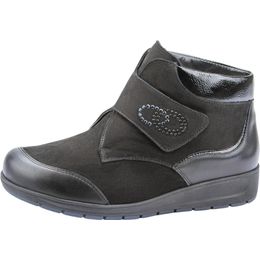 Waldl&auml;ufer WALDL&Auml;UFER Damen Klettschuh "Mimi", Gr. 5, schwarz, Lackleder, Nappaleder, Nubukleder, Schuhe, in M-Weite