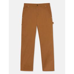 Dickies Kinder Arbeitshose "Dickies Workwear Hosen DUCK CARPENTER TROUSERS", braun, Gr. 30, Obermaterial: 65% Polyester, 35% Baumwolle, Hosen
