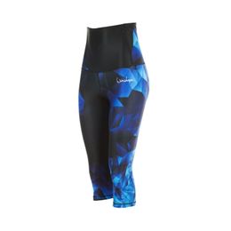 WINSHAPE Damen Leggings "High Waist HWL202", blau, Gr. XL, 80% Polyester, 20% Elasthan, Hosen, mit Anti-Rutsch-Effekt