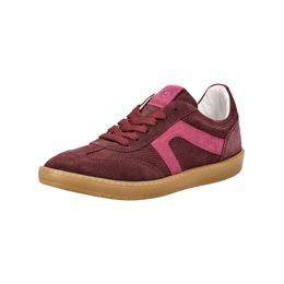 Ricosta Damen Sneaker "Ricosta Sneaker Veloursleder", Gr. 37, rot, Veloursleder, Schuhe