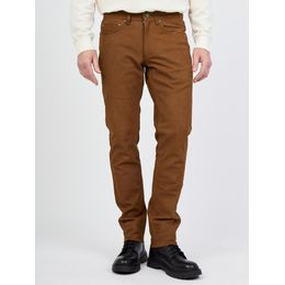 JCC Herren Lederhose "Phill", braun, Gr. 56, Obermaterial: 100% B&uuml;ffelleder; Futter: 100% Polyester, Hosen