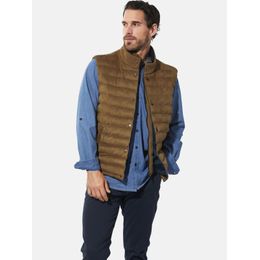 Babista Herren Steppweste "Steppweste GALVIRO", braun, Gr. 48, Obermaterial: 100% Polyester COOLMAX PES(Coolmax)., Westen