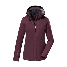 Killtec Damen Outdoorjacke "KOS 133 WMN JCKT", lila, Gr. 40, Oberstoff: 100% Polyester, Futter: 100% Polyester, Jacken, Wasser- und winddichte