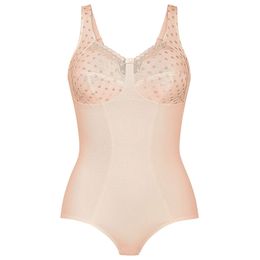 Anita Damen Miederbody "Komfort Korselett Airita", Gr. 90, beige, Obermaterial: 55% Polyamid PA. 32% Elasthan EL. 13% Polyester PES., Bodys
