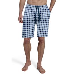 Tom Tailor Herren Bermudas "Kilkenny", Gr. 50, blau, Popeline, Obermaterial: 100% Baumwolle, Hosen, Bindeband, Seitentaschen, locker, bequem,