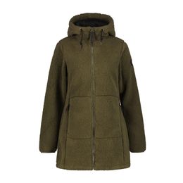 Icepeak Damen Fleecejacke "D SOFTSHELLBLOUSON MADEIRA", gr&uuml;n, Gr. L, Obermaterial: 100% Polyester, Jacken