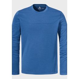 Sch&ouml;ffel SCH&Ouml;FFEL Damen Funktionsshirt "Hiking CIRC Longsleeve Style Smue MNS", blau, Gr. 50, Oberstoff: 100% Polyester, Shirts