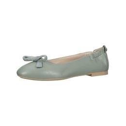Nero Giardini Damen Ballerina "Nero Giardini Ballerinas Leder", Gr. 35, gr&uuml;n, Leder, Schuhe