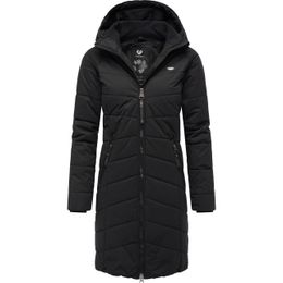Ragwear Damen Steppmantel "Dizzie Coat", schwarz, Gr. XS, Au&szlig;enmaterial: 100% Polyester. Innenfutter: 100% Polyester. Wattierung: 100% Polyester,