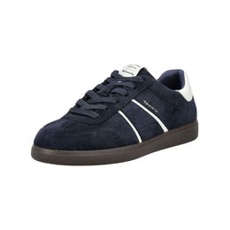 Tamaris Damen Sneaker "Tamaris Sneaker Leder/Synthetik", Gr. 41, blau, Leder, Synthetik, Schuhe