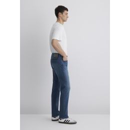 Mavi Herren R&ouml;hrenjeans "JAKE", gr&uuml;n, Gr. 30, 99% Baumwolle, 1% Elasthan, Jeans, Slim Skinny Jeans