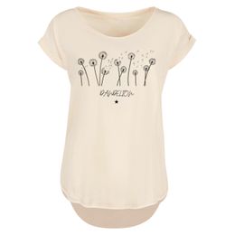 F4NT4STIC Damen T-Shirt "Dandelion Blume", beige, Gr. XL, Obermaterial: 100% Baumwolle, Shirts, Print